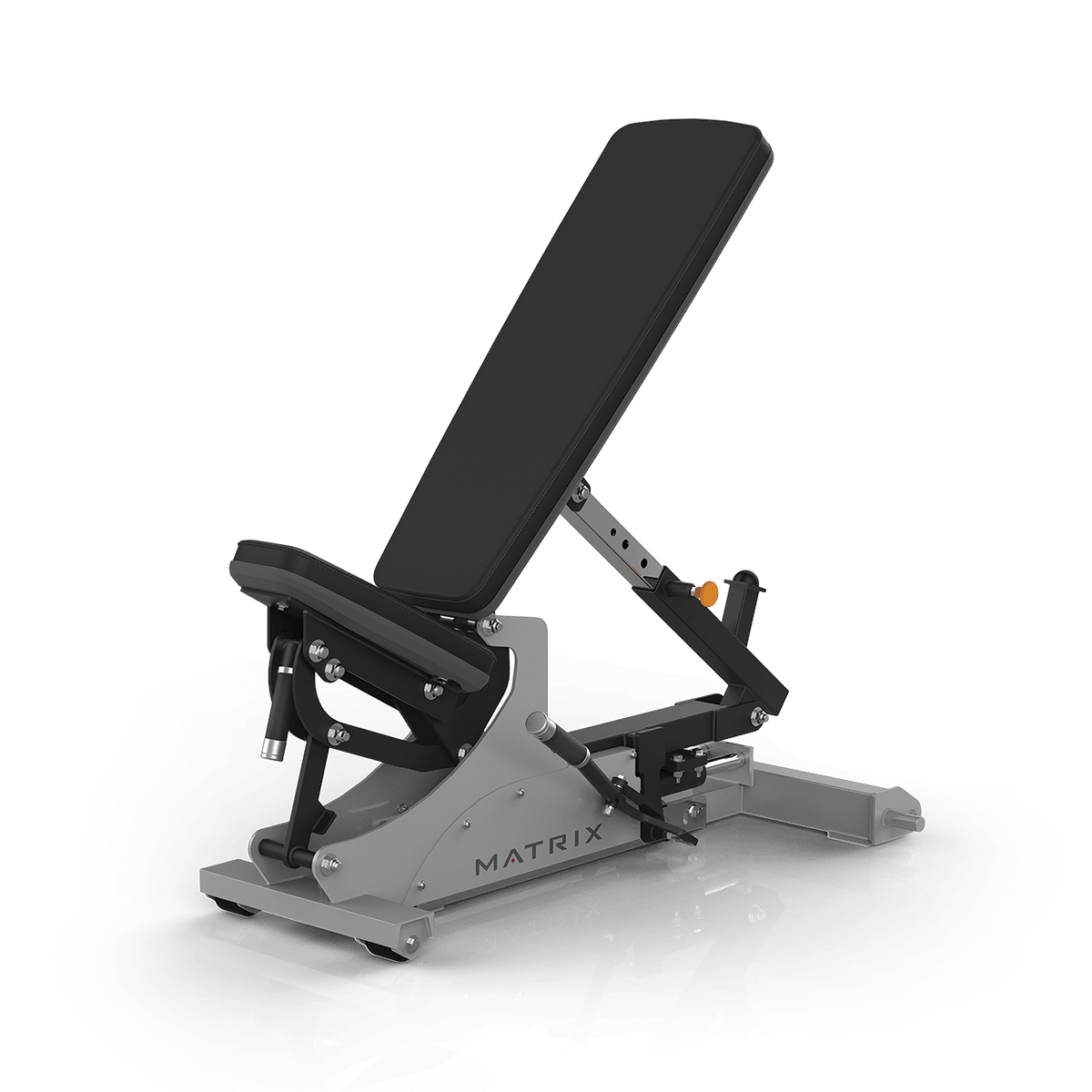 Matrix Magnum Flat-To-Incline Bench W/ Horizontal Adjustment | Fitness ...