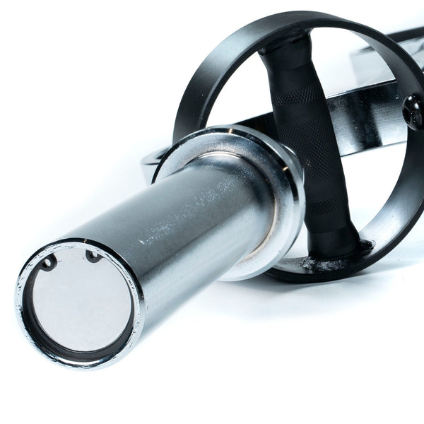 47" Olympic Supra Curl Bar w/ Revolving Handles - Fitness Experience